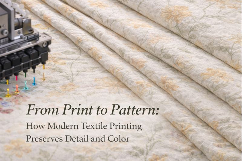 From Print to Pattern: How Modern Textile Printing Preserves Detail an ...