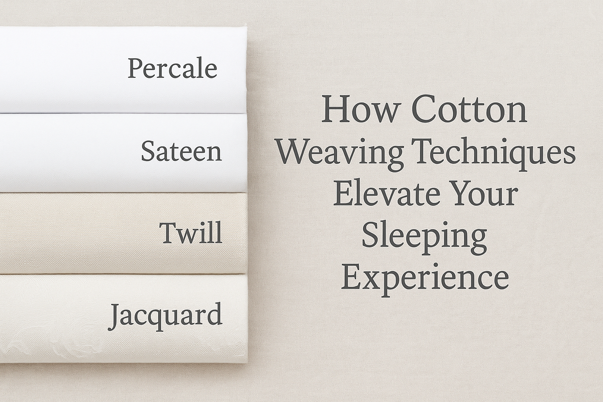 How Cotton Weaving Techniques Elevate Your Sleeping Experience – FADFAY