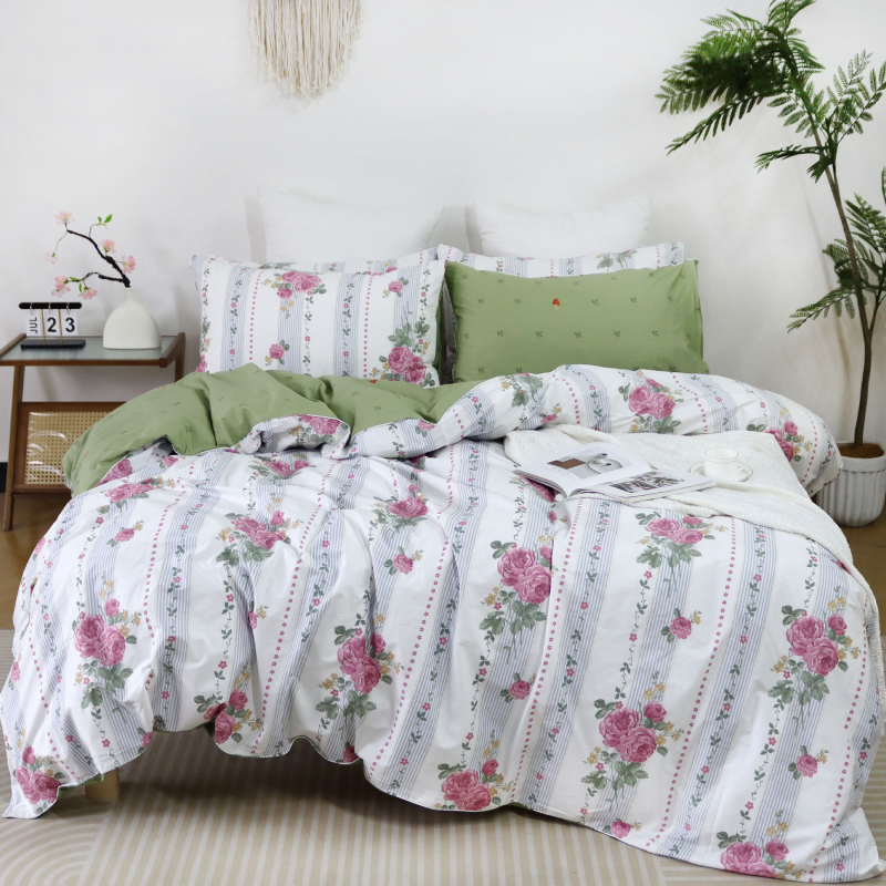 Duvet Cover Set-Rose Garden | Elegant Floral Design – FADFAY